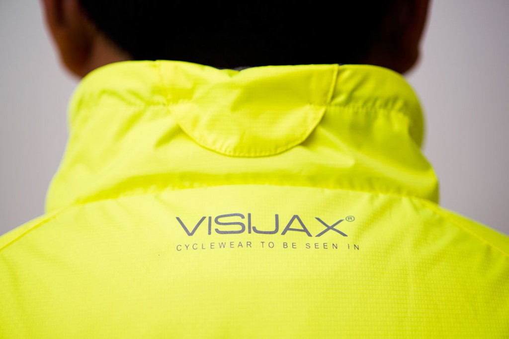 VISIJAX Commuter cycling jacket with LED indicators