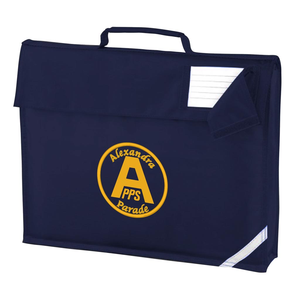 Alexandra Parade Primary Glasgow Book Bag Printed - ckl.uk.com